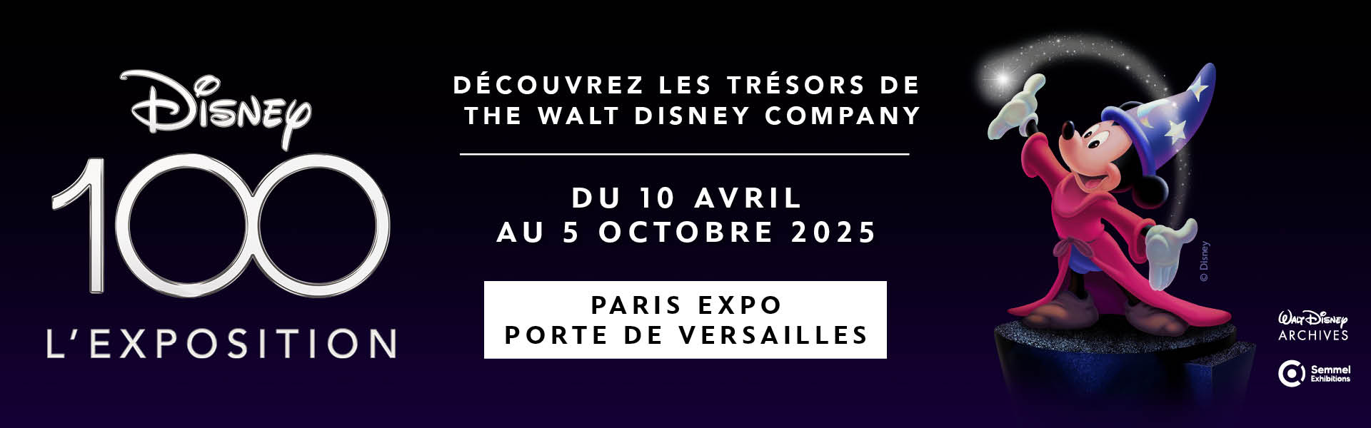DISNEY 100 : L'EXPOSITION (2025) - Hôtel L'Espérance